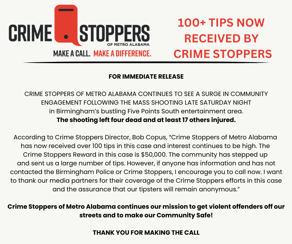 Crime Stoppers – Make a Call Make a Difference